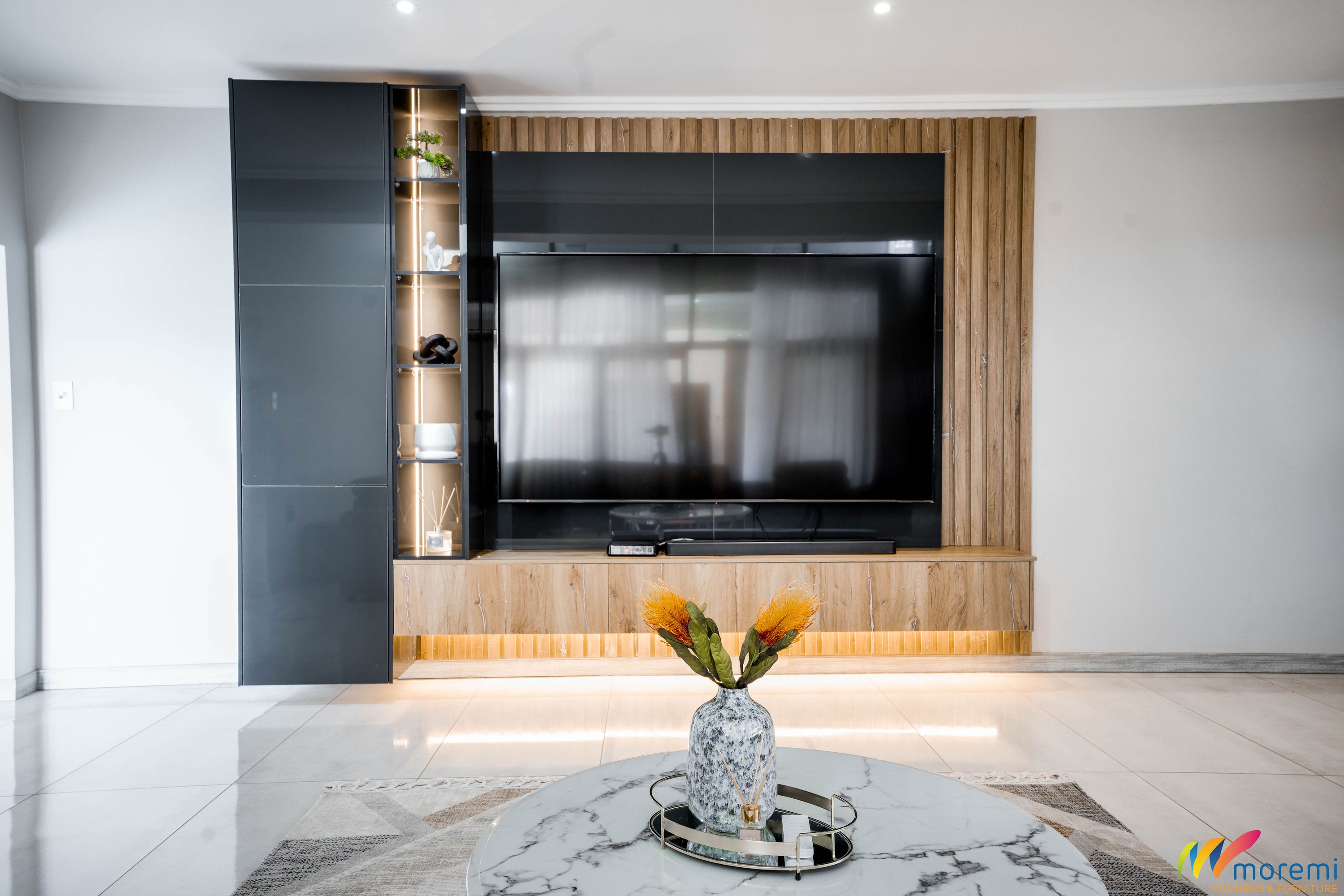 Private Lounge Wall Unit – Moremi Kitchens